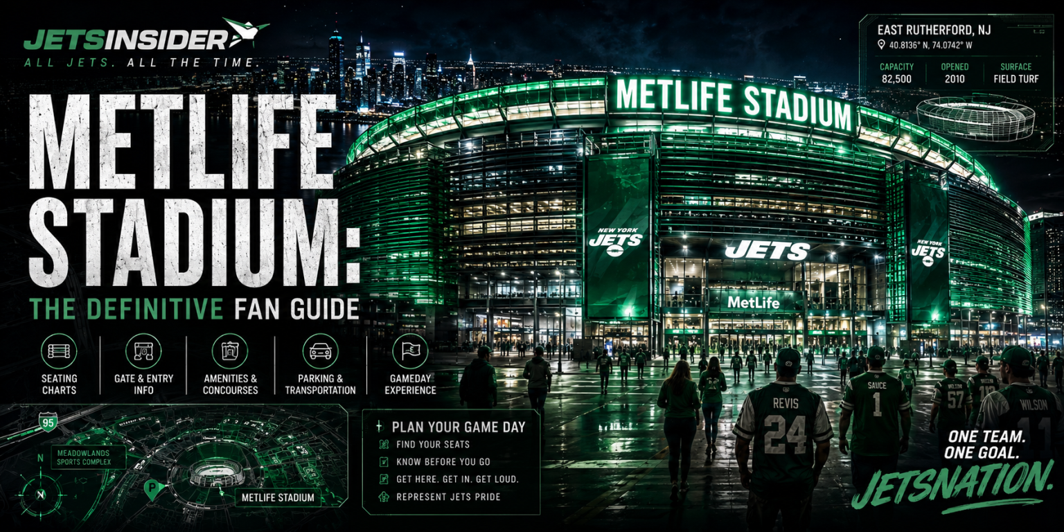 MetLife Stadium Guide: Jets Game Day Operations & Layout - JetsInsider.com